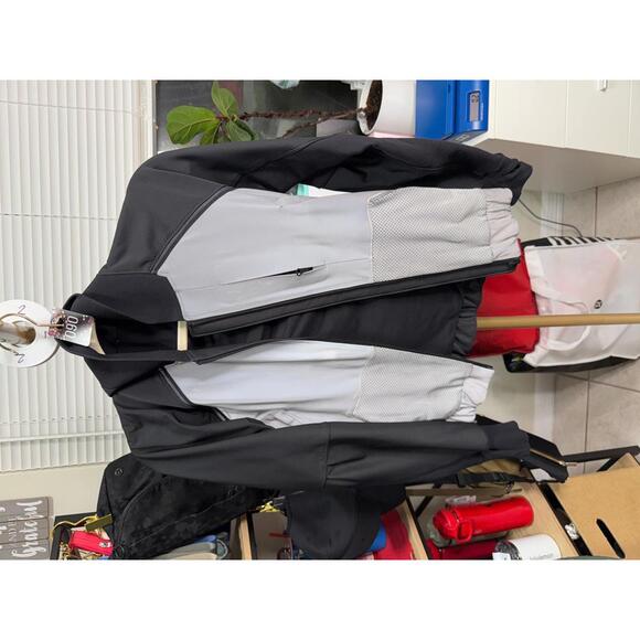 Jackets & Coats | Rare 9 Lululemon Bright Bomber Jacket Reflective ...